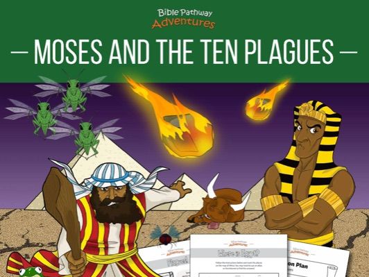 Moses and the Ten Plagues Activity Book and Lesson Plans | Teaching ...