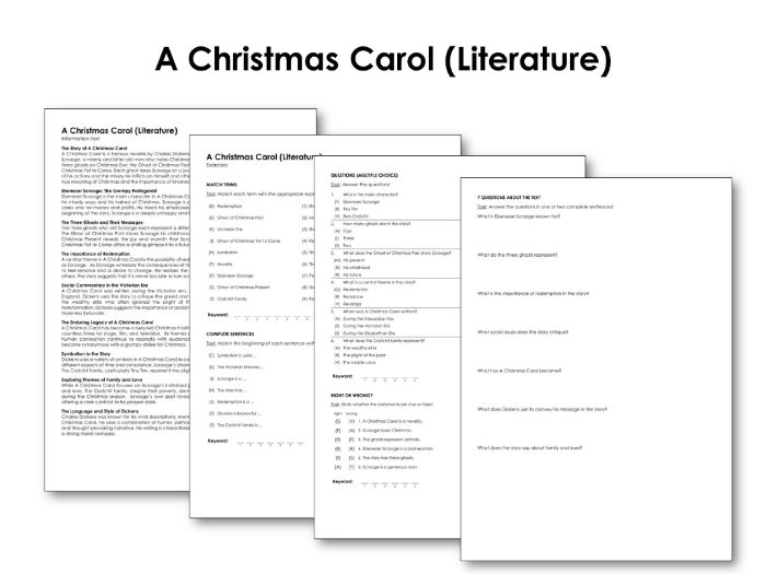 A Christmas Carol (Literature) | Teaching Resources