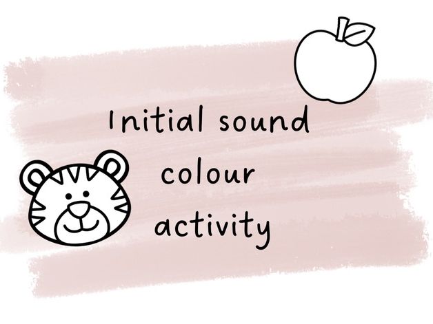 Initial Sound Colour Sheets | Teaching Resources