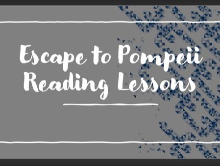 Escape from Pompeii Reading, Writing and Grammar Bundle | Teaching ...