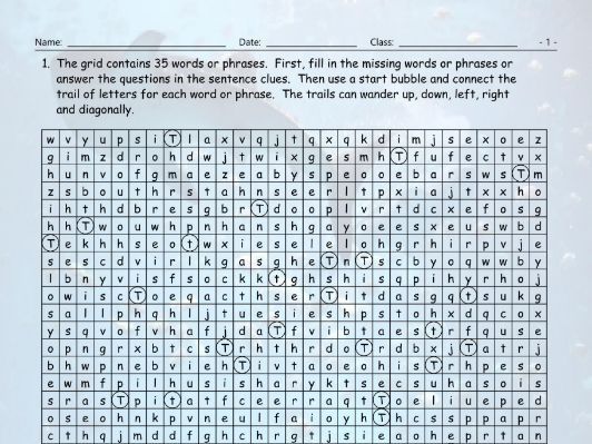 Demonstrative Adjectives Wacky Trails Worksheet | Teaching Resources