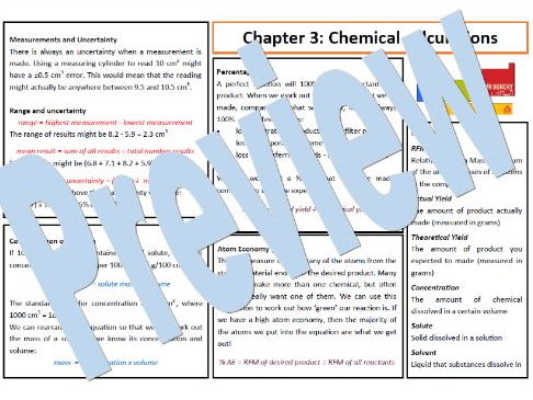 Secondary chemistry teaching resources: Rates and reactivity | TES