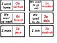 A domino game with tenses in French | Teaching Resources
