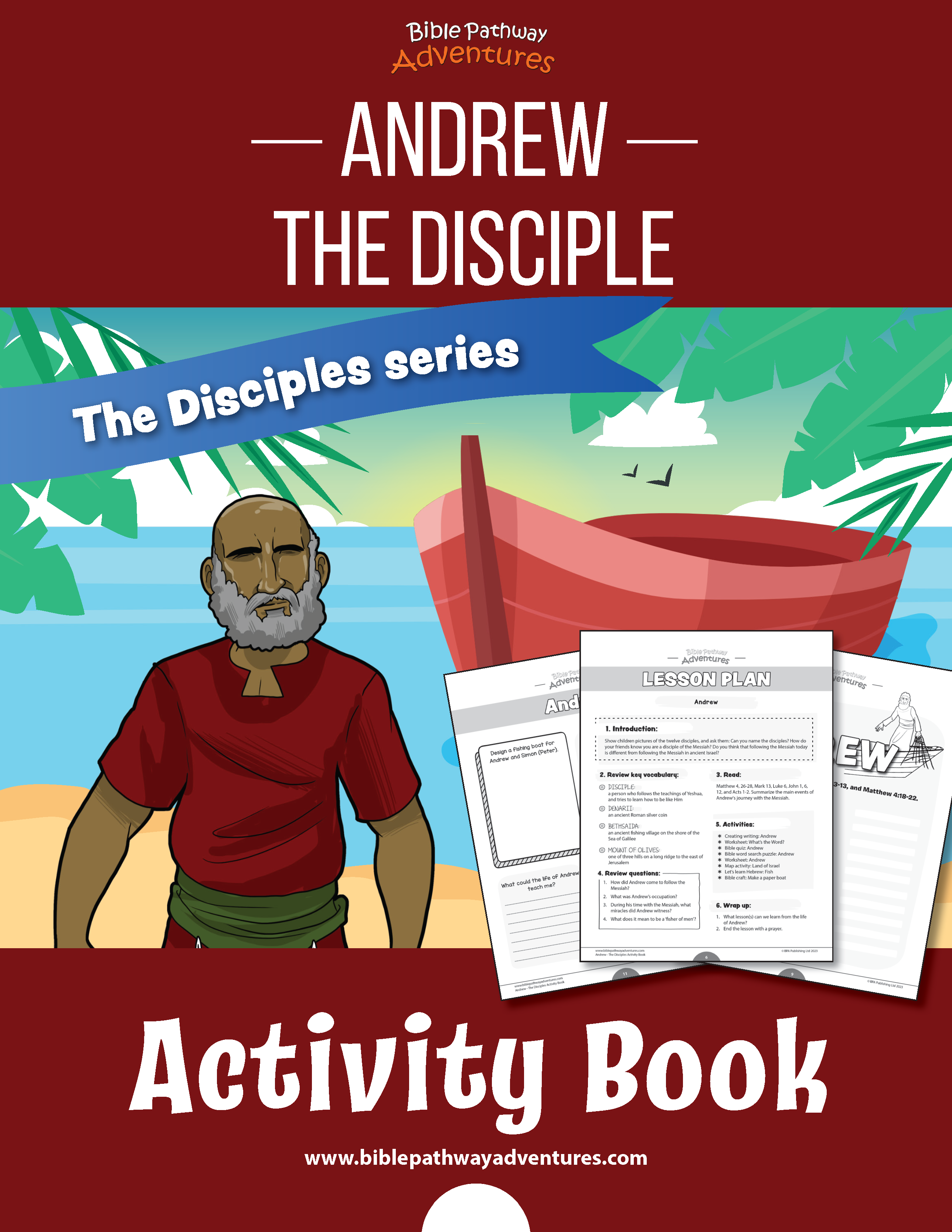 Andrew: The Disciple Activity Book | Teaching Resources