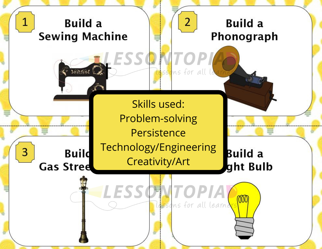 Minecraft Challenges | Inventions | STEM Activities | Teaching Resources