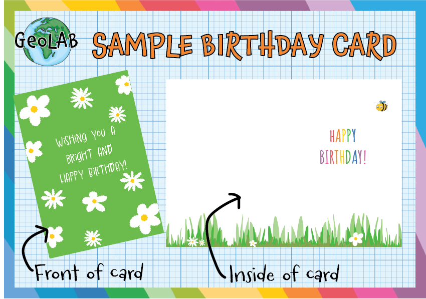 Printable Birthday Cards for the Classroom 16 Original Designs (KS1–KS3 ...