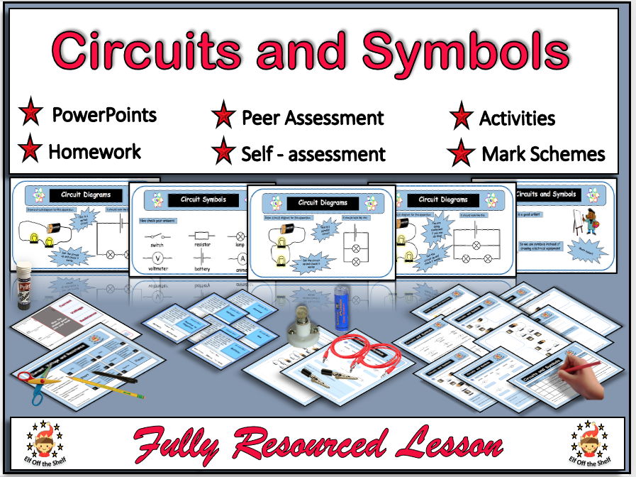 Current Electricity-Circuits and Symbols and Circuit Diagrams KS3 ...
