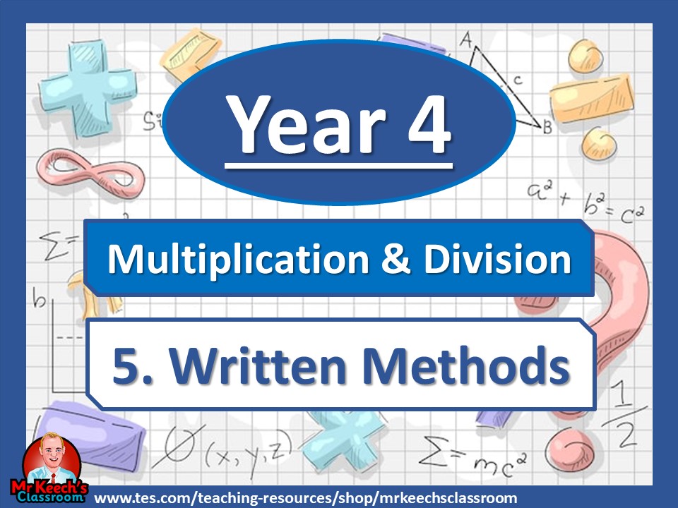 Year 4 Multiplication And Division Written Methods White Rose 