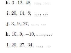 Sequences (finding terms) worksheet (with solutions) | Teaching Resources