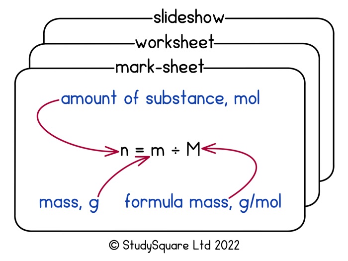 Moles For AQA A level Chemistry Slides Worksheet Mark sheet moles-for-aqa-a-level-chemistry-slides-worksheet-mark-sheet