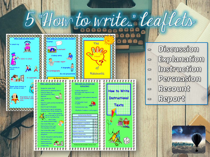 5 How To Write Leaflets For KS2 Teaching Resources