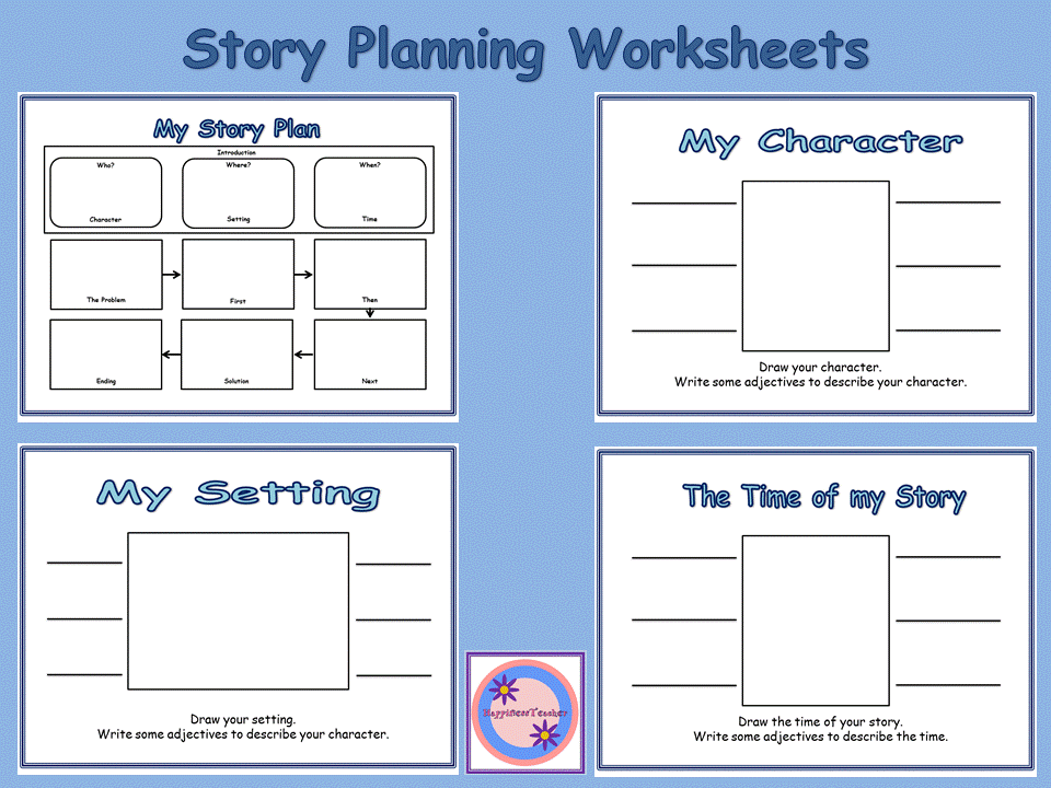 Story Planning Worksheets Teaching Resources
