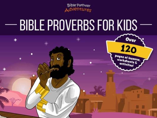 Bible Proverbs for Kids Activity Book | Teaching Resources