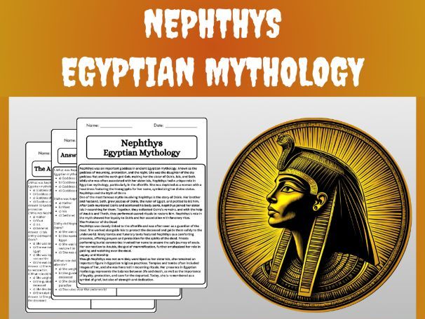 Nephthys - Egyptian Mythology Reading Comprehension Passages ...