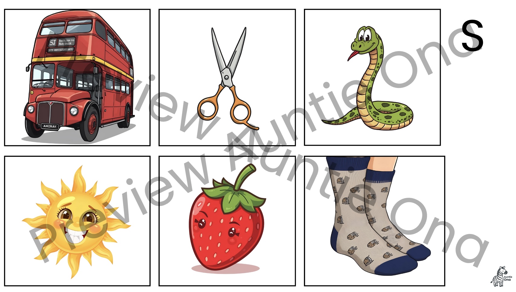 EYFS Phase 1 Phonics Bertha the Bus Activity | Teaching Resources