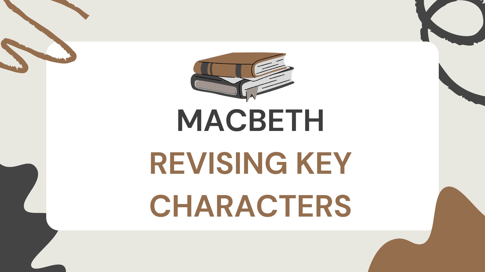 Macbeth - Revising Characters | Teaching Resources