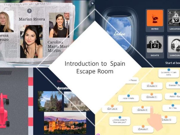 An Introduction to Spain Escape Room | Teaching Resources