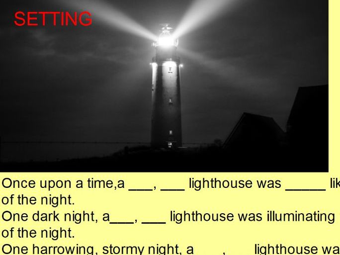 Lighthouse Story Writing | Teaching Resources