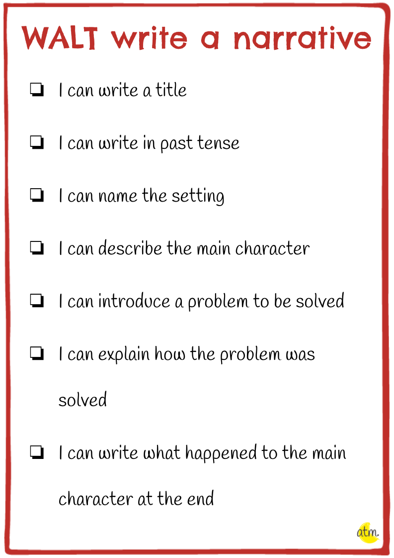 Success Criteria For Narrative Writing Year 1 Teaching Resources Success Criteria For Narrative Writing Year 1 Teaching Resources
