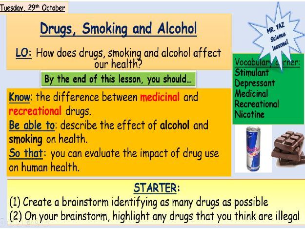 Alcohol Worksheets Ks3