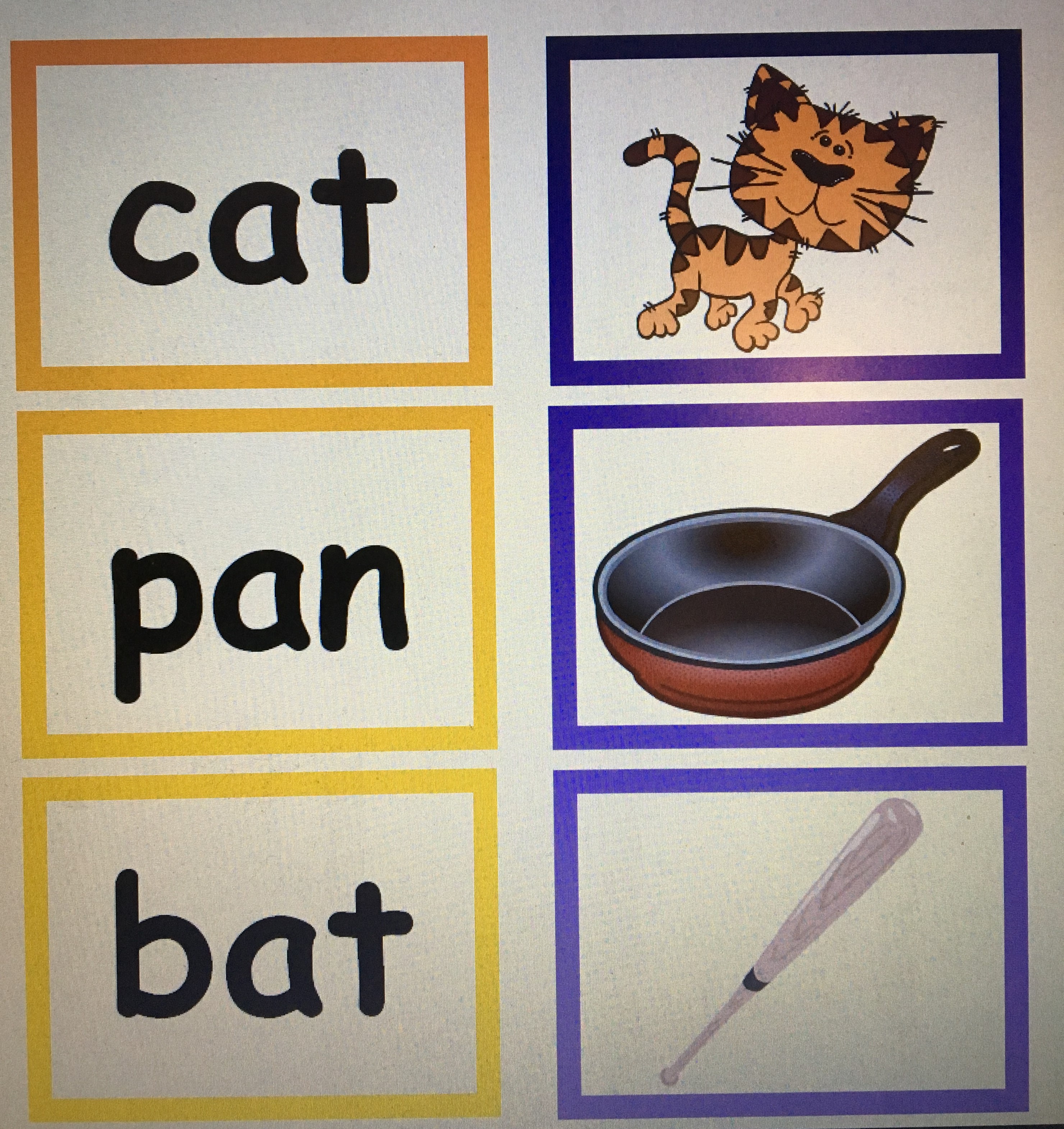 SEN/EYFS/Year 1 - CVC word to picture | Teaching Resources