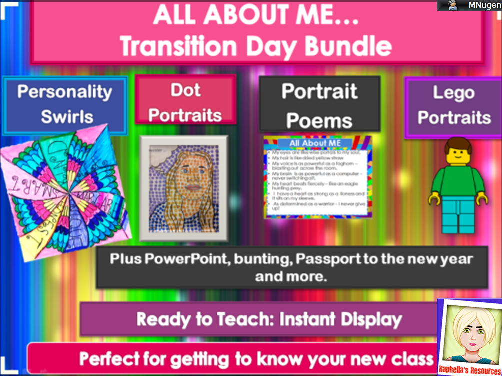 TRANSITION DAY BUNDLE - START OF YEAR by Raphella - Teaching Resources ...