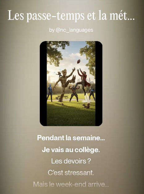 04. FRENCH SONG Year 8. Unit 4: La météo et les passe-temps (Lyrics ...