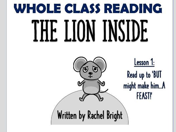 The Lion Inside - Two Whole Class Reading Sessions! | Teaching Resources