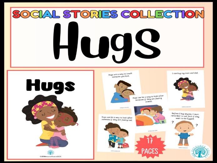 Hugs Social Story | Teaching Resources