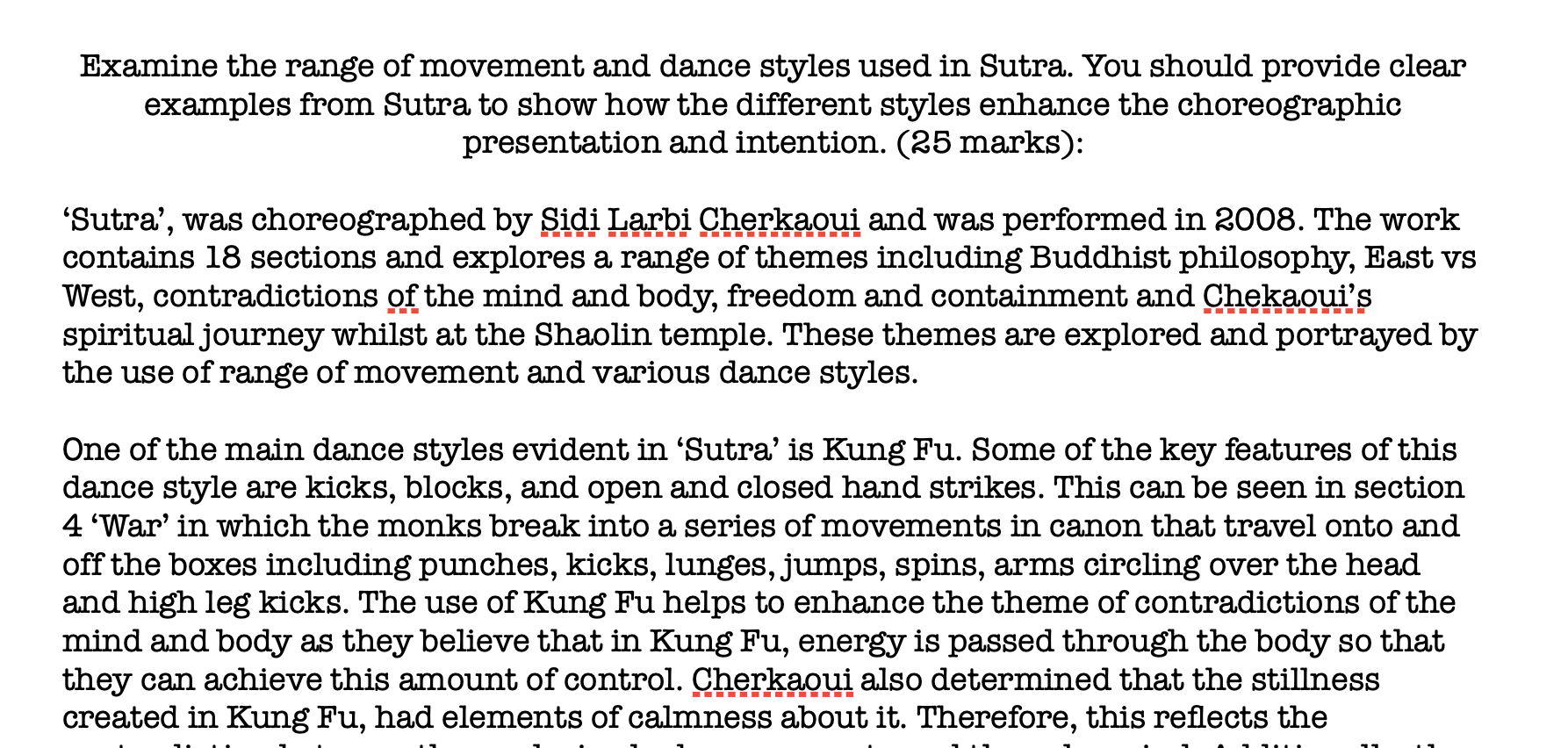 AQA A-Level Dance, Section B - Full study package | Teaching Resources