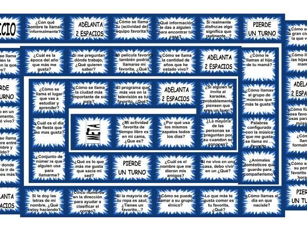 Personal Information Spanish 4 Worksheet-2 Game-1 Exam Bundle ...