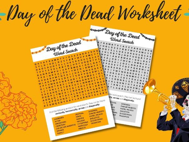 Day of the Dead Worksheet | Teaching Resources