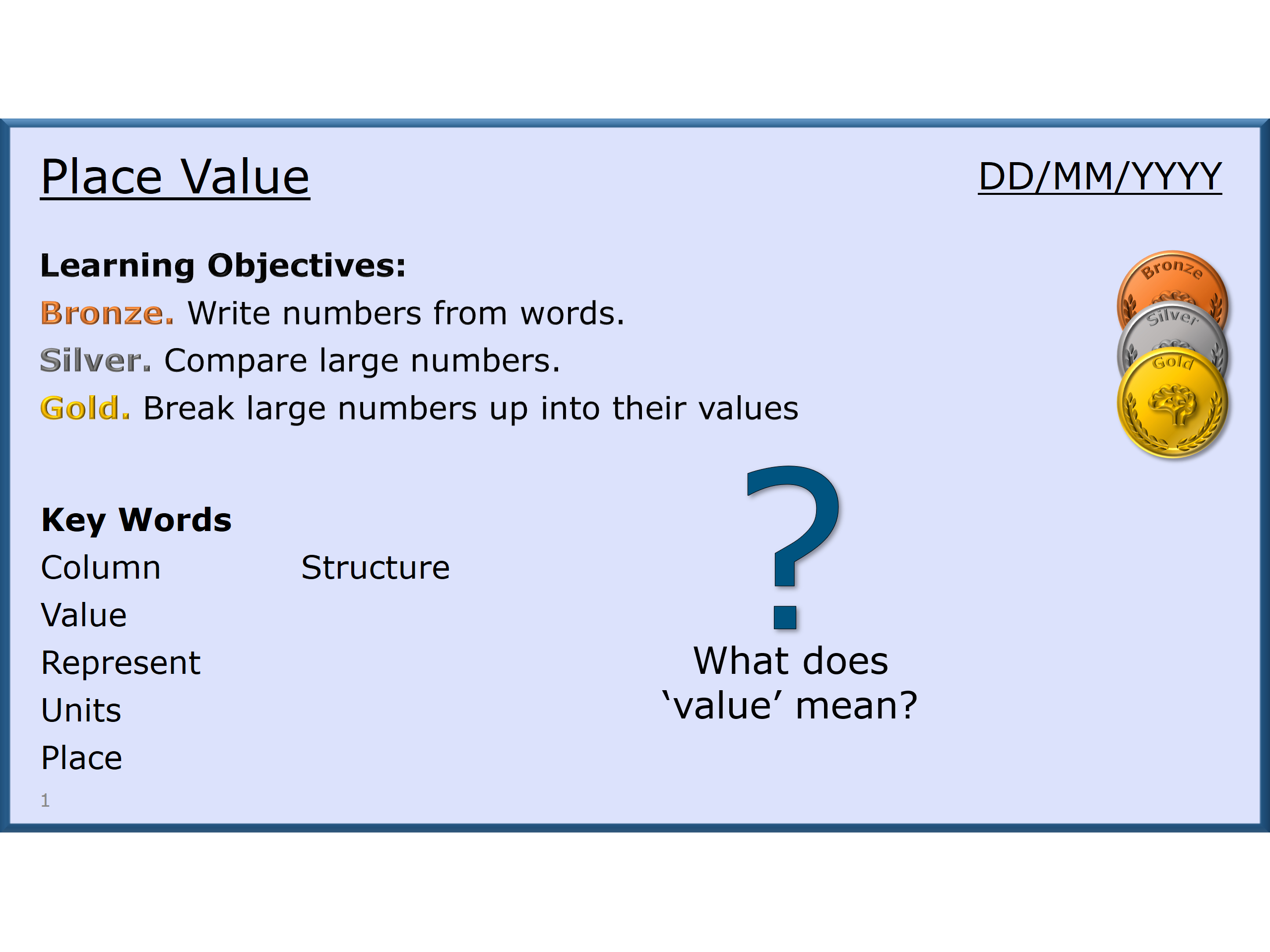 Addition And Subtraction 01 06 Place Value Teaching Resources