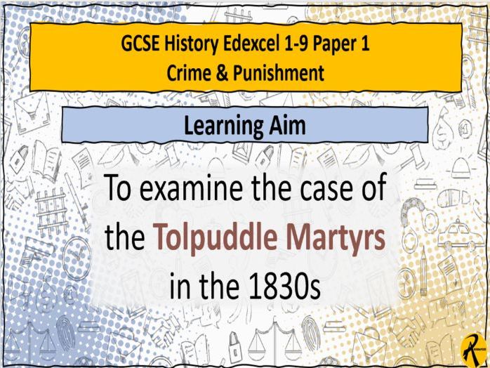 GCSE History Edexcel Crime and Punishment Unit 3 Bundle | Teaching ...