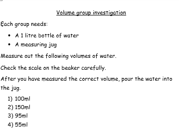 Primary geometry and measures teaching resources: Capacity | TES