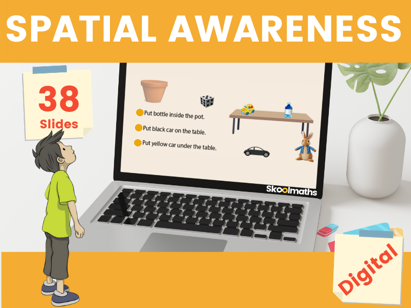 Spatial Awareness EYFS Interactive Digital Maths Activity Bundle ...