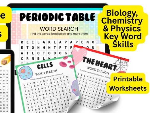 GCSE Physics – Space | Word Search Worksheet | Teaching Resources