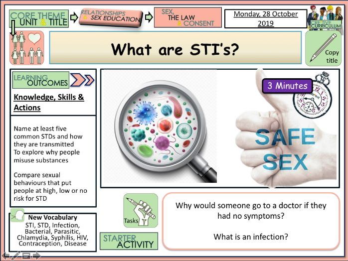 What are STI's ? PSHE | Teaching Resources