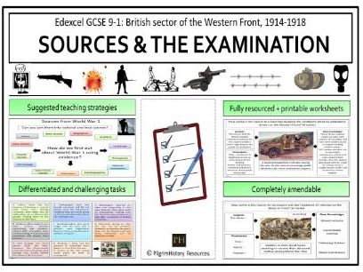 British Sector of the Western Front Bundle | Teaching Resources