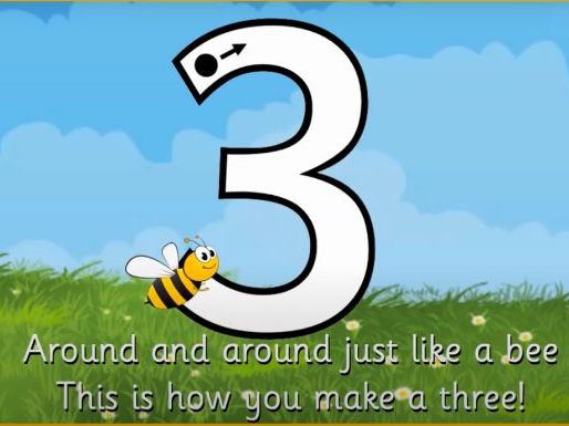 Number formation to 10 with rhymes posters | Teaching Resources
