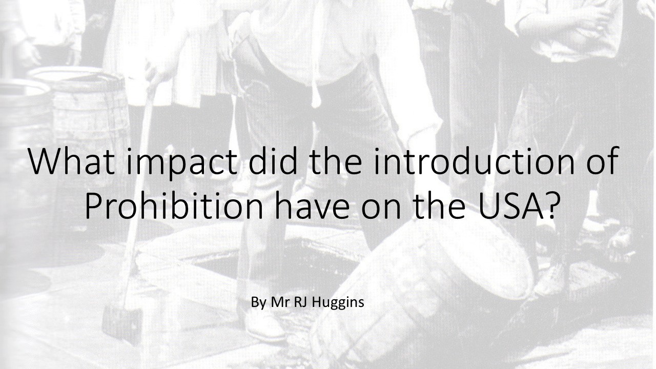 The Great Experiment: What impact did Prohibition have on the USA ...