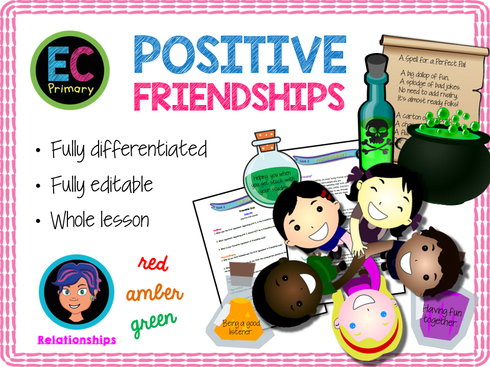 Positive Friendships PSHE Lesson | Teaching Resources