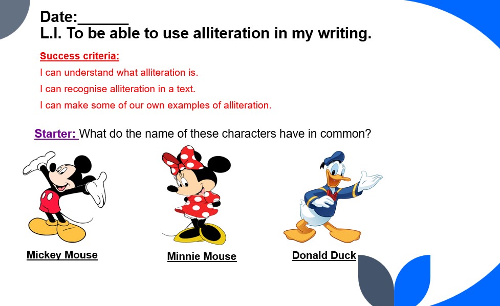 Alliteration | Teaching Resources