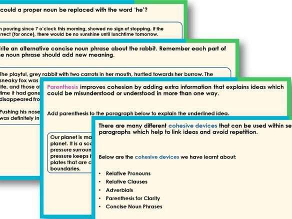 Year 5 Using Devices to Build Cohesion Teaching PowerPoint | Teaching ...