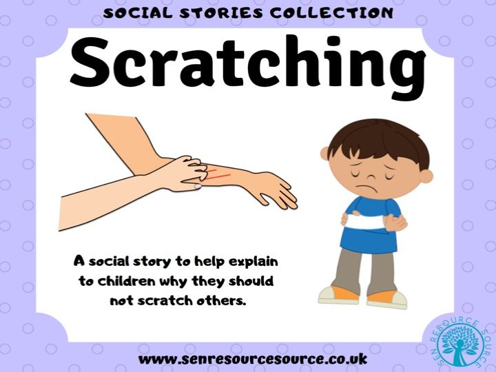 Scratching Social Story | Teaching Resources
