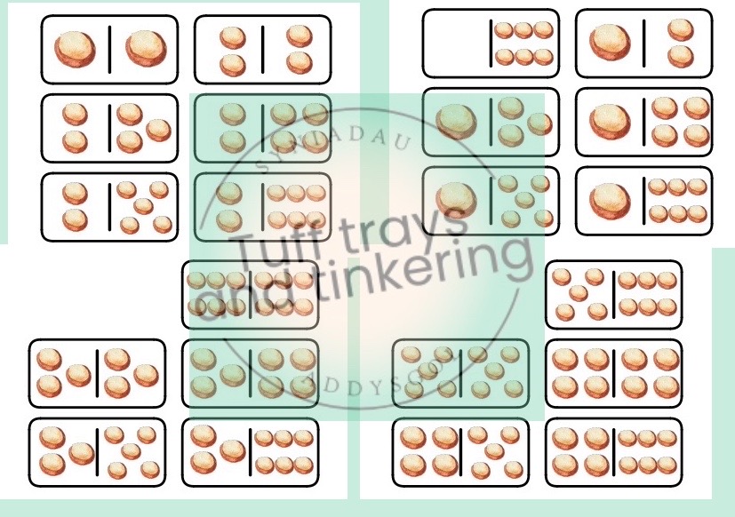 conker dominoes foundation phase early years forest school maths ...