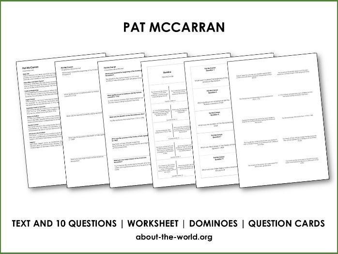 Pat McCarran | Teaching Resources