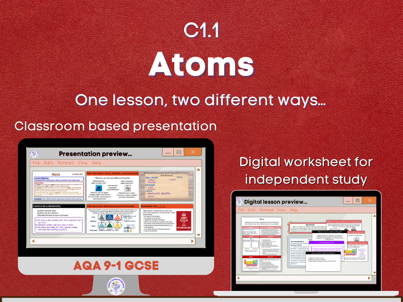 Atoms Lesson bundle | Teaching Resources