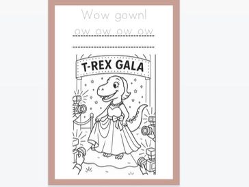 Primary Phase 3 Phonics Colouring & Letter Formation Booklet ...