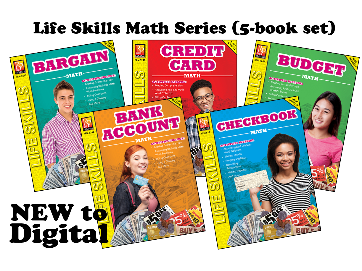 Life Skills Math Series 5 Book Set Teaching Resources